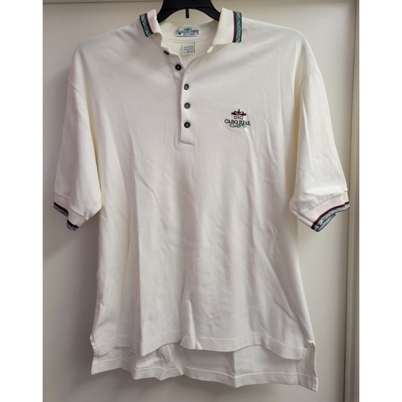 Willow Pointe Extra | Shirts | Vintage Cabo Real Golf Club White Polo ...